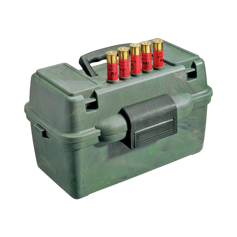 MTM Deluxe Dual Gauge Flip-Top Shotshell Box with Handle 12 or 20 Gaug ...