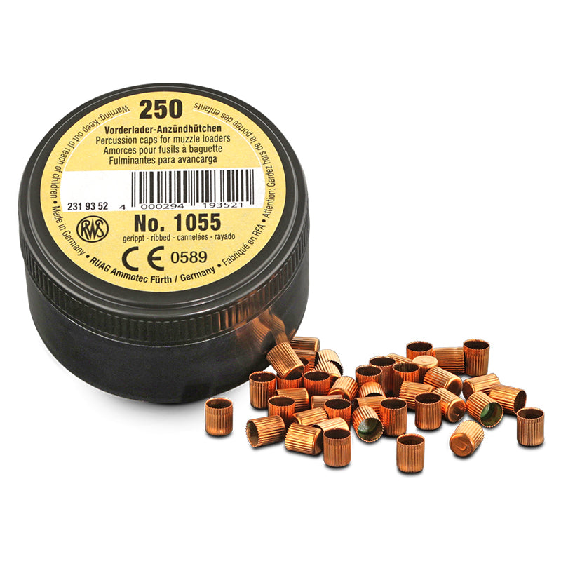 RWS #1055 No. 11 Percussion Caps 4.45MM Suitable for Muzzle Loading Lo ...