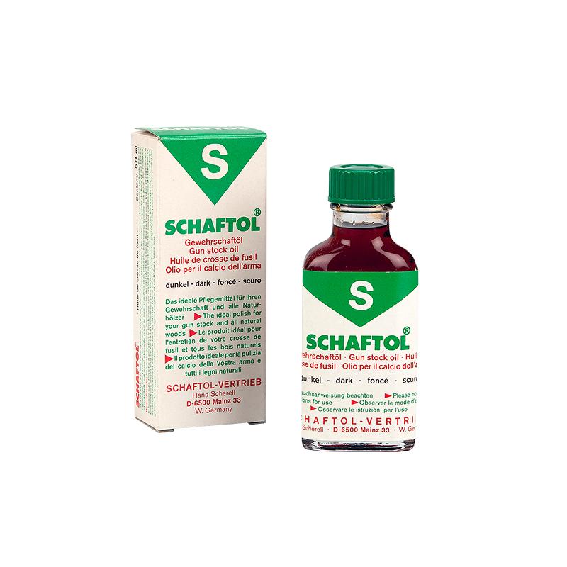 Schaftol Gun Stock Oil, 50ml, Dark — Reloading Solutions Limited