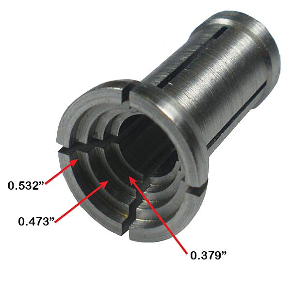 Forster Original Case Trimmer Collets — Reloading Solutions Limited