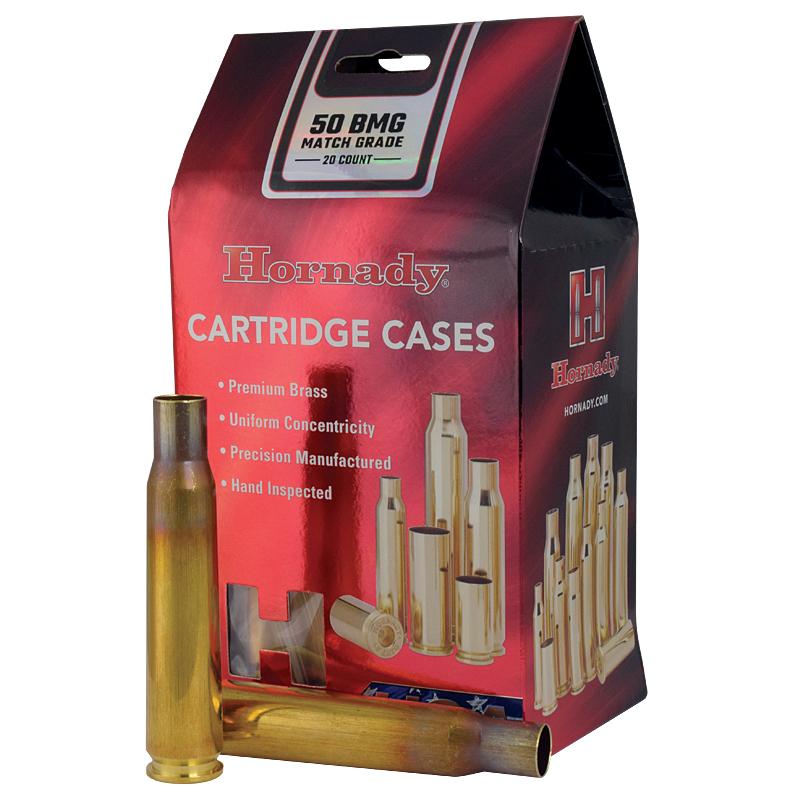 Hornady Brass 50 BMG Unprimed 20/Box — Reloading Solutions Limited