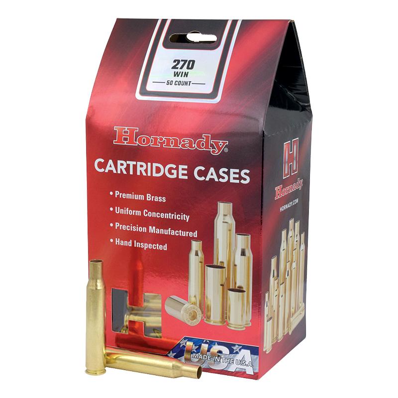 Hornady Brass 270 Winchester Unprimed 50/Box — Reloading Solutions Limited