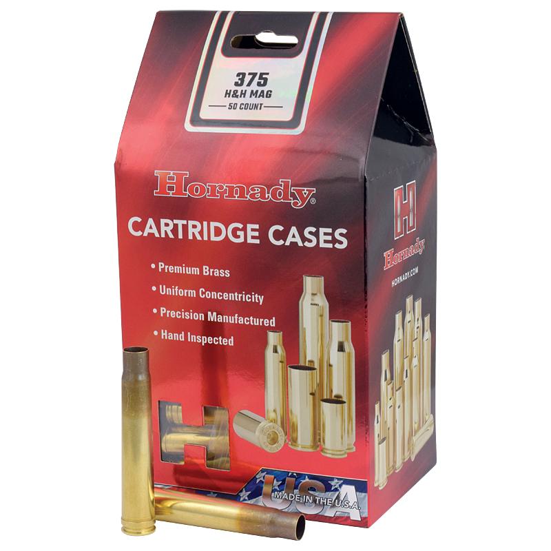 Hornady Brass 375 H & H Magnum Unprimed 50/Box — Reloading Solutions ...
