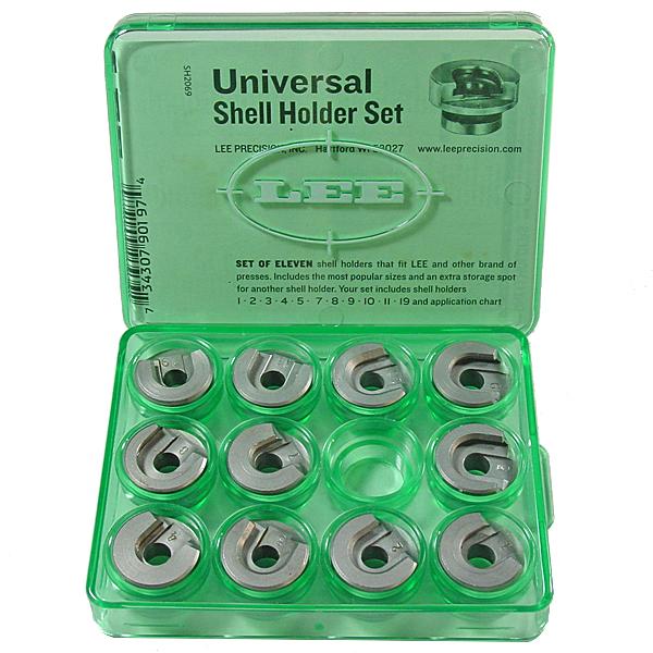 Lee Universal Shell Holders, Pack of 11 — Reloading Solutions Limited
