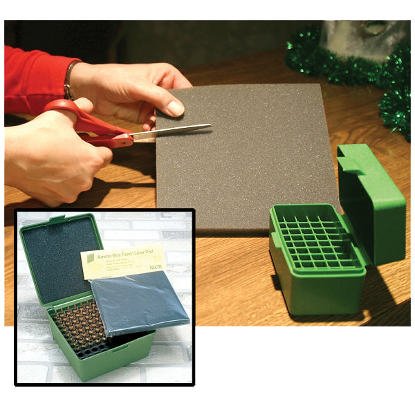 MTM 100-Round Ammo Box Foam Insert — Reloading Solutions Limited