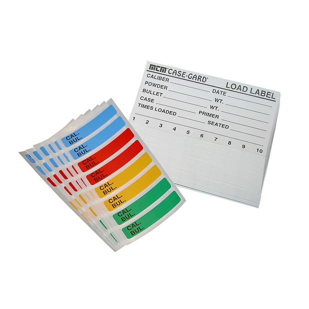 MTM Peel and Stick Reloader's Labels Rifle/Handgun 50/Pack — Reloading ...