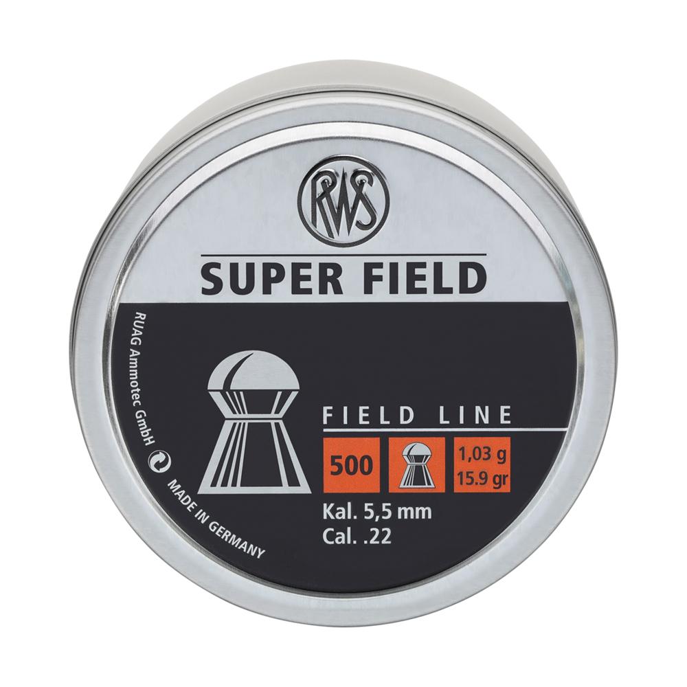 RWS Air Gun Pellets .22 Calibre, 5.51mm, 15.9 Grains/1.03gm , Super Fi ...